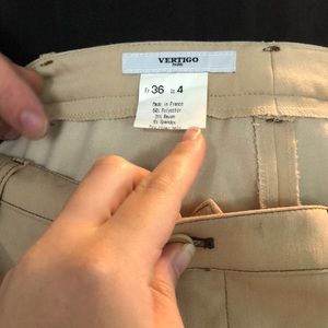 Vertigo Paris | Pants & Jumpsuits | Vertigo Size 4 Pants With Side ...